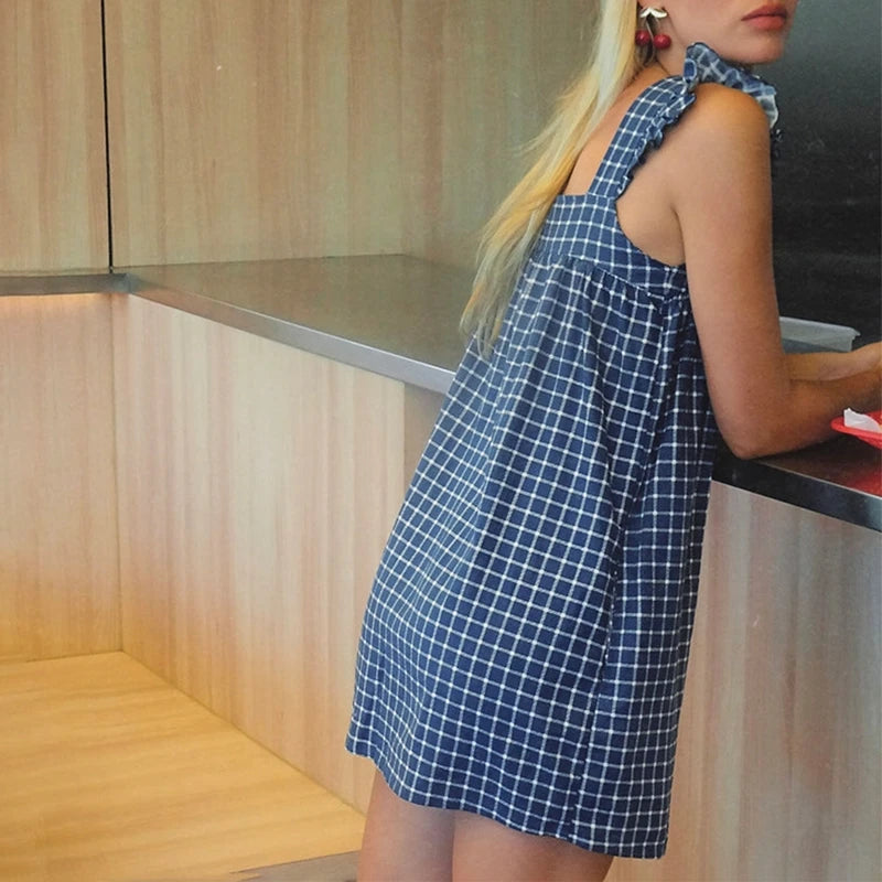 Robe Mini a Bretelles – Bohème Infinity